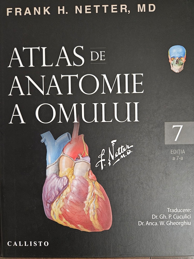 Netter. Atlas de anatomie a omului, Editia a 7-a, Frank H. Netter - eMAG.ro