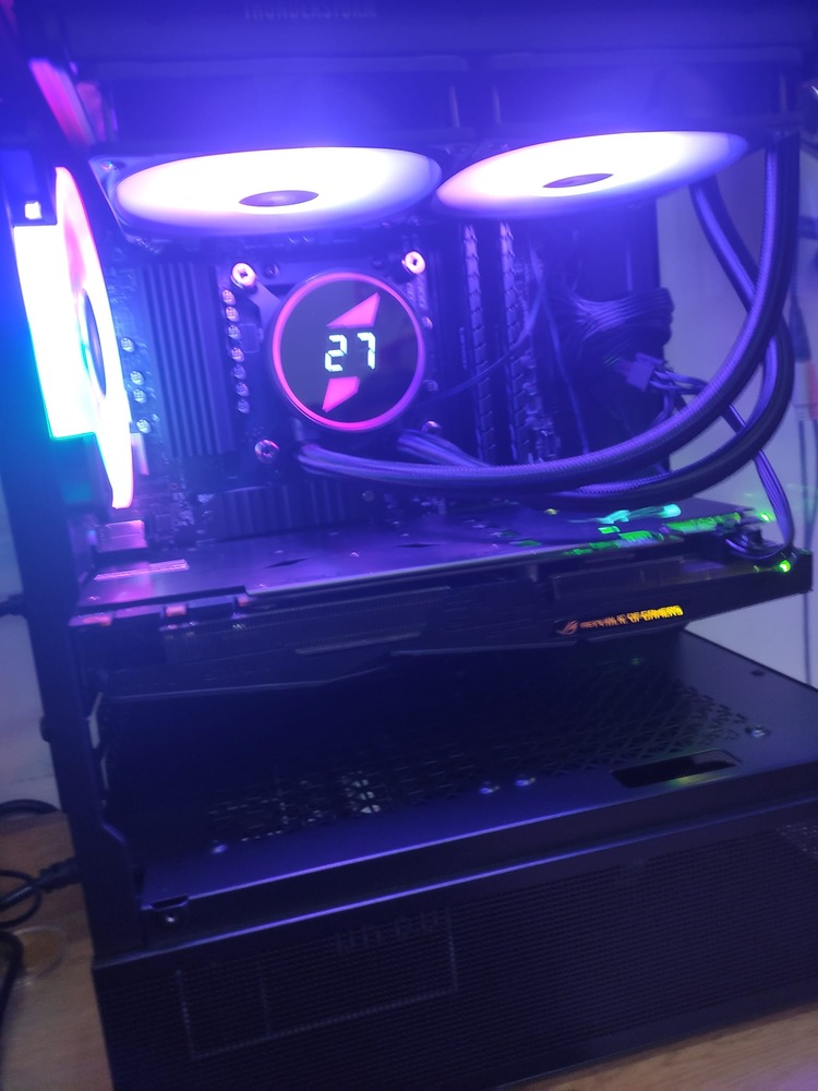 Cooler Procesor 1stPlayer® Thunderstorm TS3 240, ARGB, Black ...