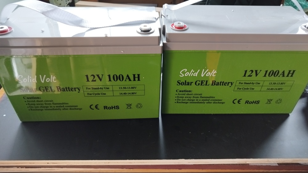 Acumulator 200Ah 12V gel solar, baterie stationara solara, panouri ...