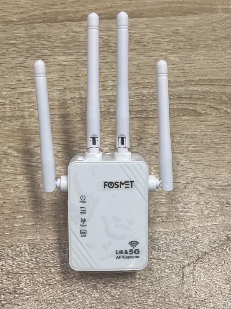 Range Extender WiFi FOSMET®, Amplificator Semnal Wireless, AC 1200Mbps ...