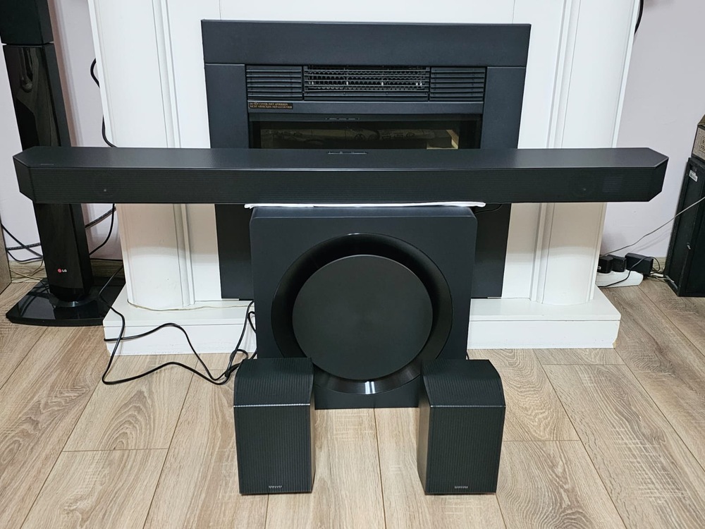 Soundbar Samsung HW-Q990D, 11.1.4, 656W, Bluetooth, Wi-Fi, Subwoofer ...