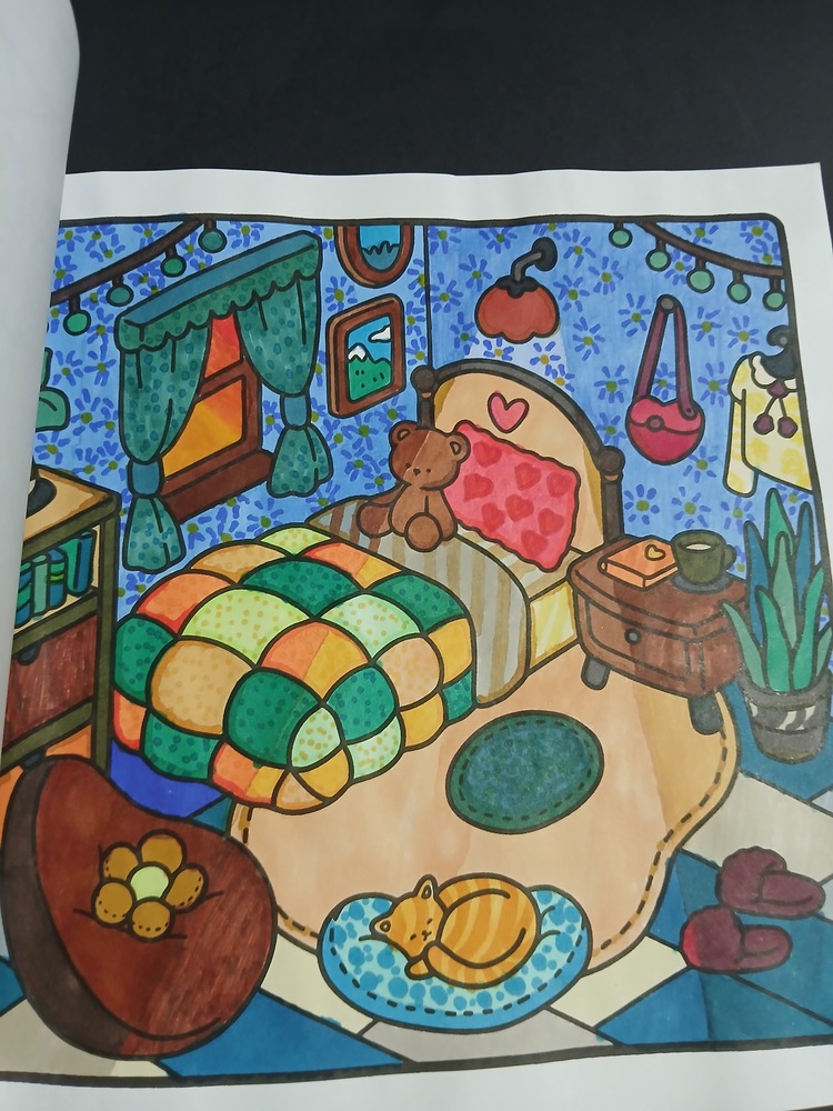 Carte de Colorat, Cozy Friends, Coperta Cartonata, Desene Animale ...