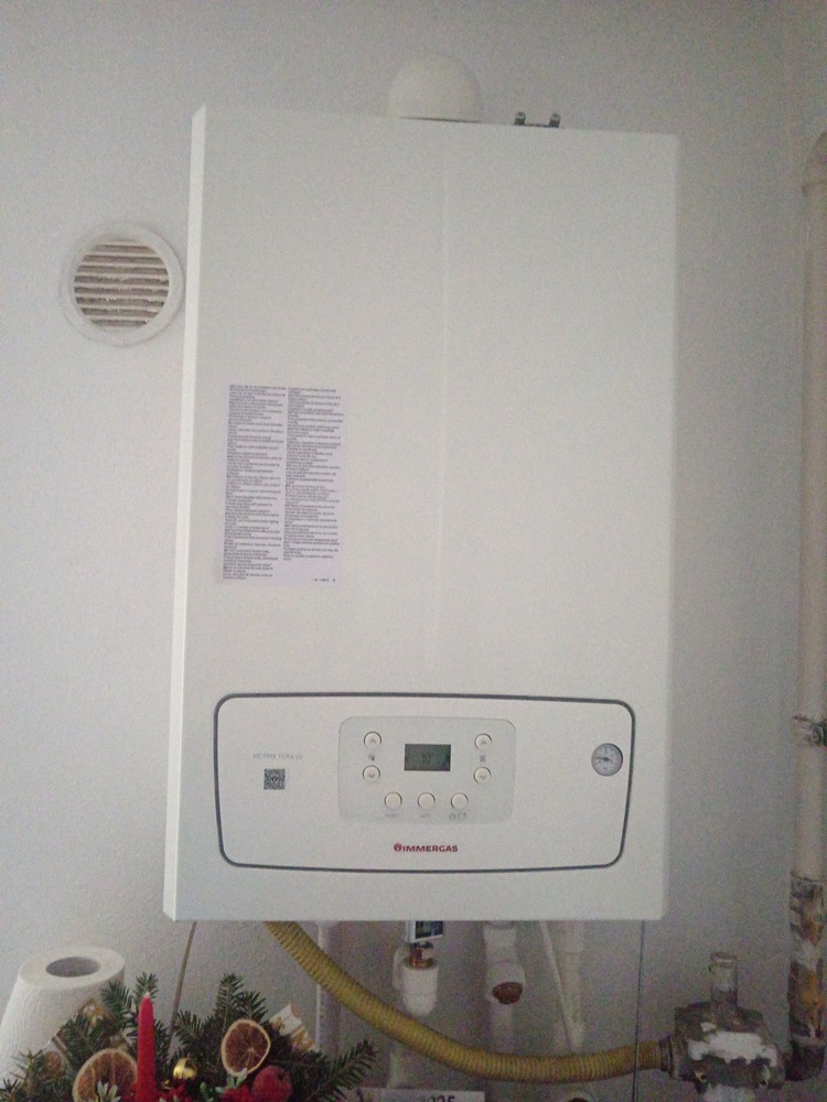 Centrala termica pe gaz in condensare Immergas Victrix Tera 24/28 V2 ...