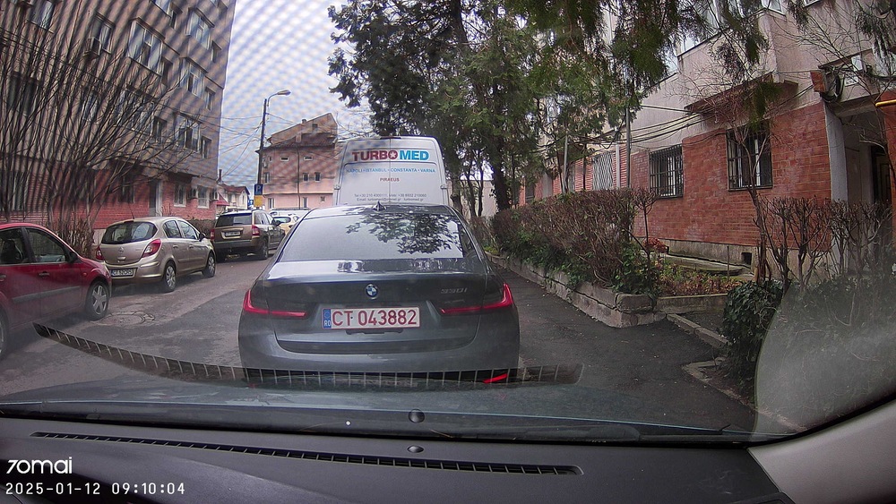 Camera auto 70mai Dash Cam M310 Ultracompact ,Rezolutie 2304×1296, Wi-Fi, Unghi vizual 130°, USB ...