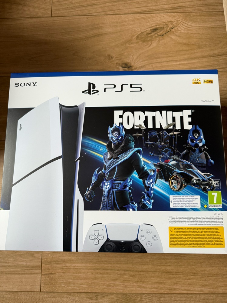 Consola PlayStation 5 (PS5) Slim, 1TB SSD, D-Chassis, Fortnite Cobalt ...