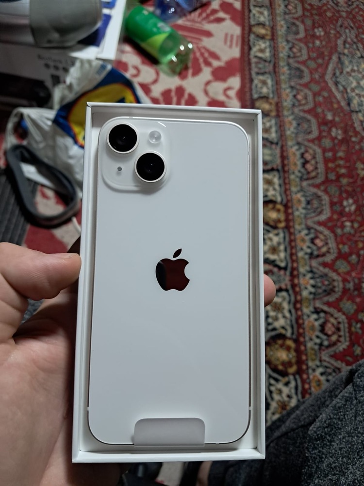 Смартфон Apple iPhone 14, 128GB, 6GB RAM, 5G, Starlight - eMAG.bg