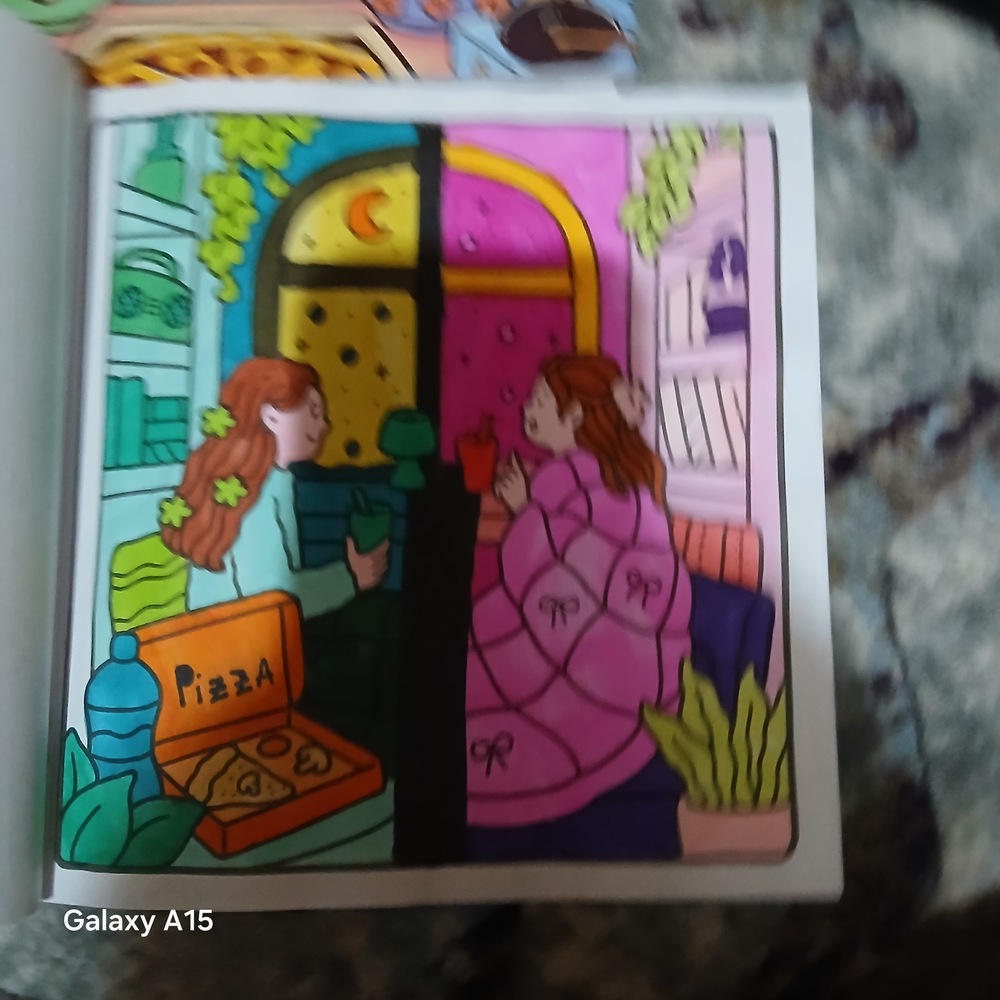 Carte de Colorat, Cozy Friends, Coperta Cartonata, Desene Animale ...