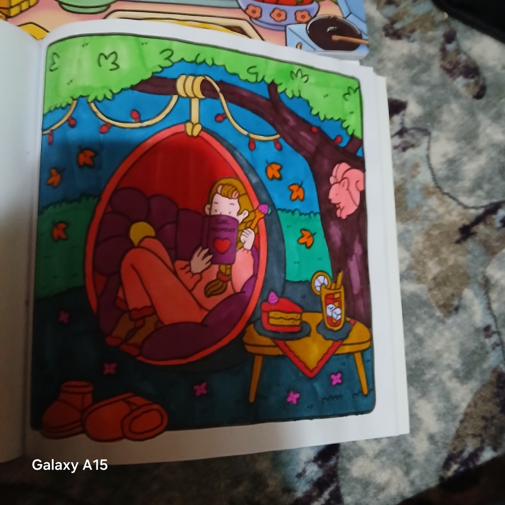 Carte de Colorat, Cozy Friends, Coperta Cartonata, Desene Animale ...