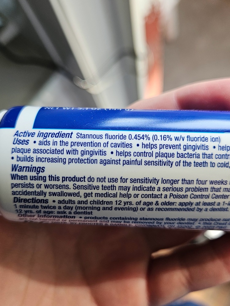 Crest Pro-Health Advanced Sensitive Relief Fogkrém, fogzománc védőpajzs ...