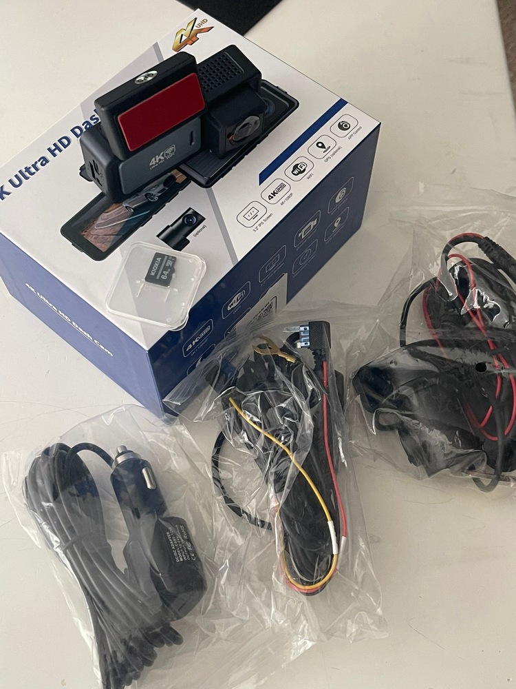 Camera Auto DVR Nuvora, Camera de Bord, 4K Full HD, 1080P, Design ...