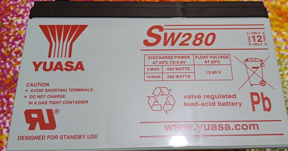 Acumulator stationar, AGM / VRLA, plumb acid sigilat, 12V 9Ah, SW280 ...