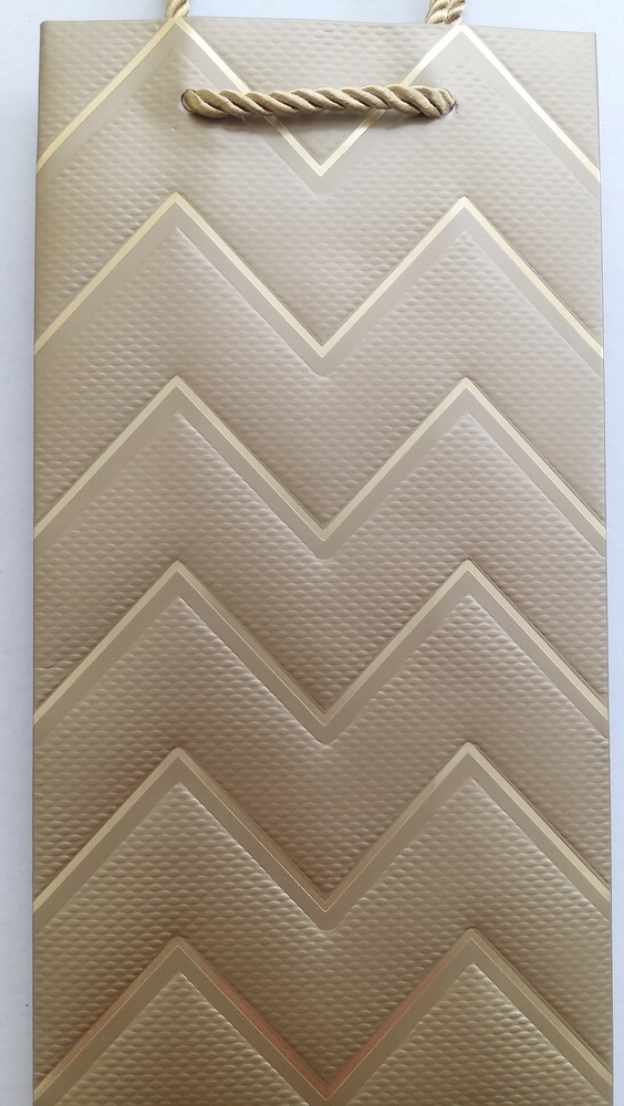 Punga cadou, pentru sticla de vin, 12.8x36x8.4CM, carton plastifiat ...