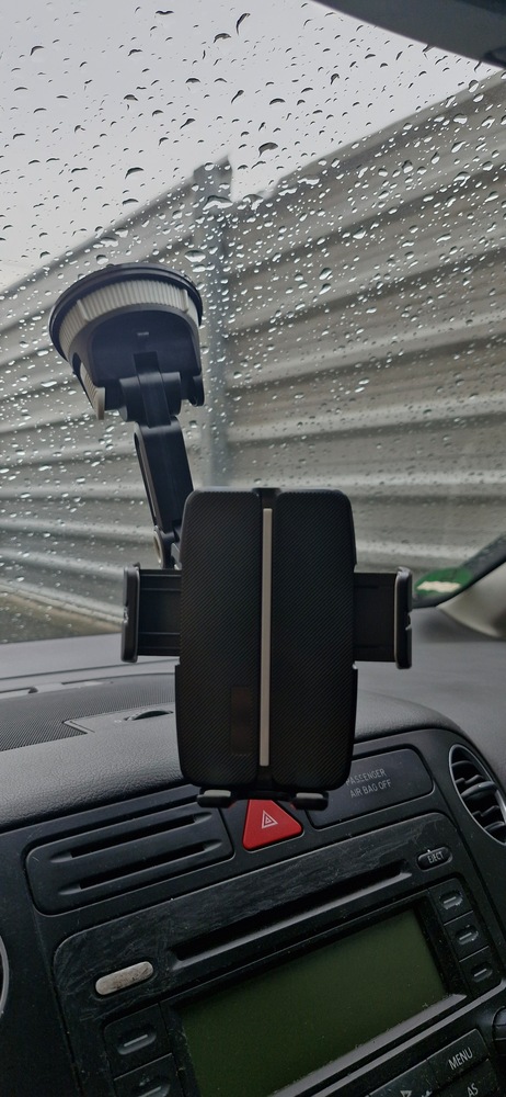 Suport telefon auto, design flexibil, ventuza puternica, universal ...