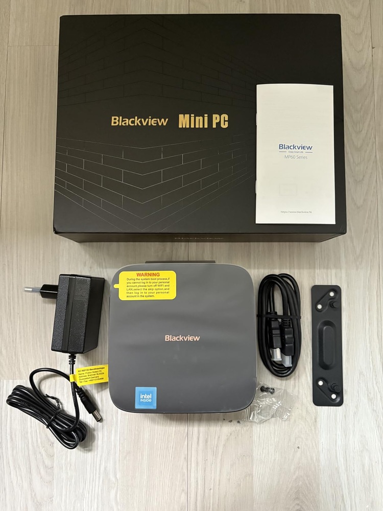 Mini Asztali számítógép, Blackview MP20 Windows 11 Pro Intel Twin Lake N150 processzorral, 8 GB ...