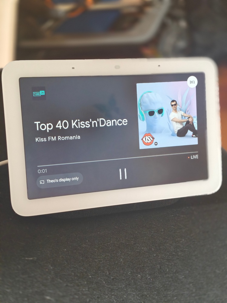 Google Nest Hub (2nd Gen) intelligens hangszóró, 7" érintőképernyő, Wi ...