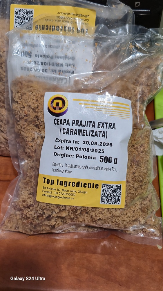 Ceapa Prajita Extra / Ceapa Caramelizata Crocanta 1kg - eMAG.ro