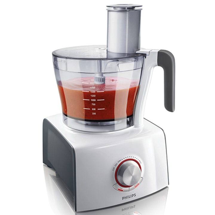 Robot de bucatarie Philips HR7774/30, 1000 W, 1.5 l blender, 2 l bol ...