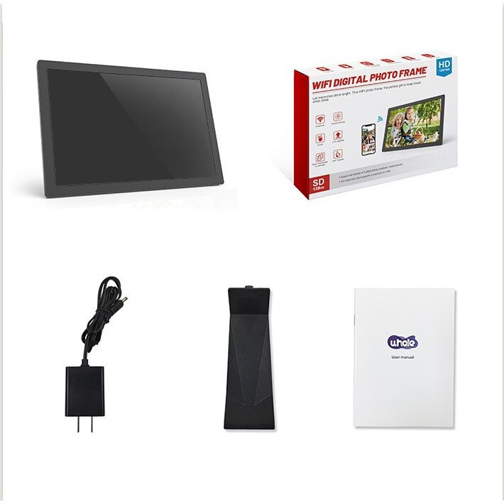 Rama foto digitala Wi-Fi cu ecran IPS HD, 10.1 inch LSC, afiseaza poze ...