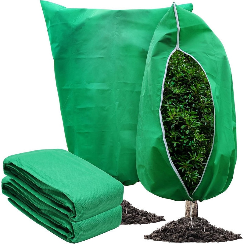 Set 2 Husa Anti-inghet pentru Plante, YSBER®,120x180cm, 70g/m² Punga ...