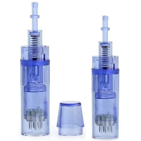 Cartus A1 A6 Titanium cu 12 ace Dermapen Microneedle Mezoterapie - eMAG.ro