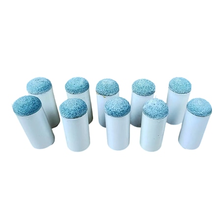 Set accesorii biliard, capete din piele, nylon, albastru - eMAG.ro