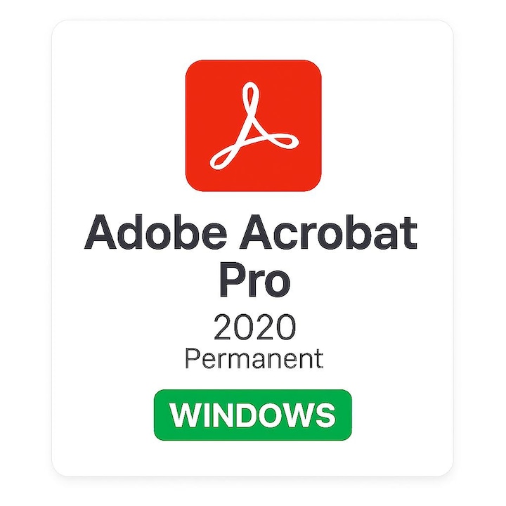 Licenta Adobe Acrobat DC 2020 – Versiune Electronica Permanenta - eMAG.ro