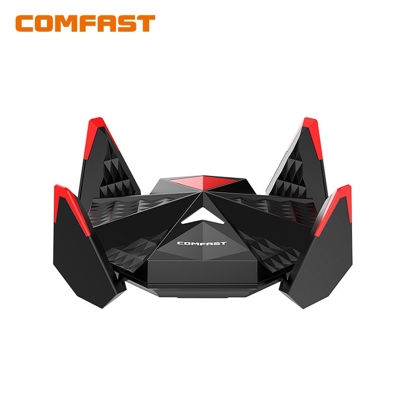 Adaptor wireless USB COMFAST AX5400 WiFi6 cu 4 antene 2dBi, 5400Mbps ...