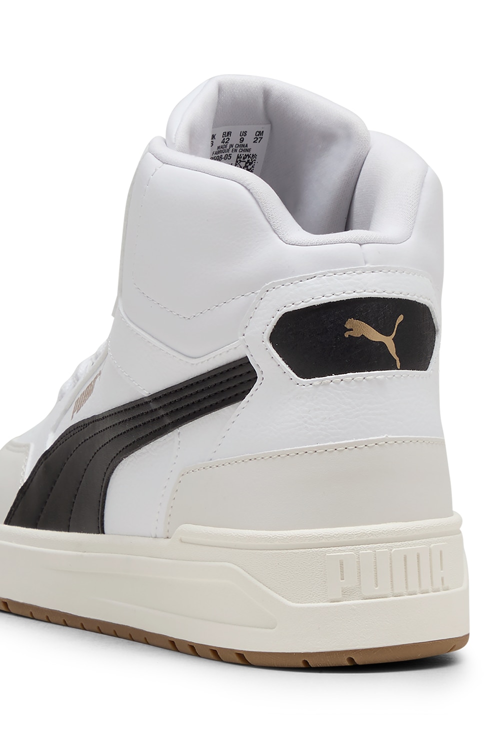 Puma, Pantofi sport cu model in doua nuante Shuffle Downtown, Alb ...