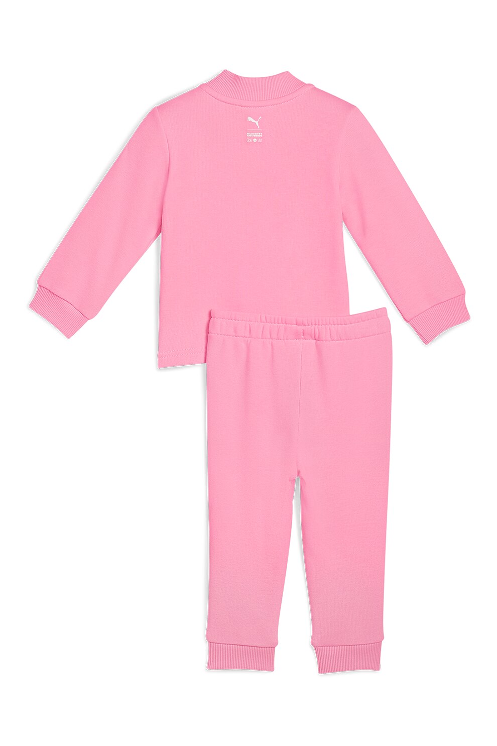 Puma, Trening cu fermoar si imprimeu Hello Kitty, Alb, Roz zmeuriu, Roz ...