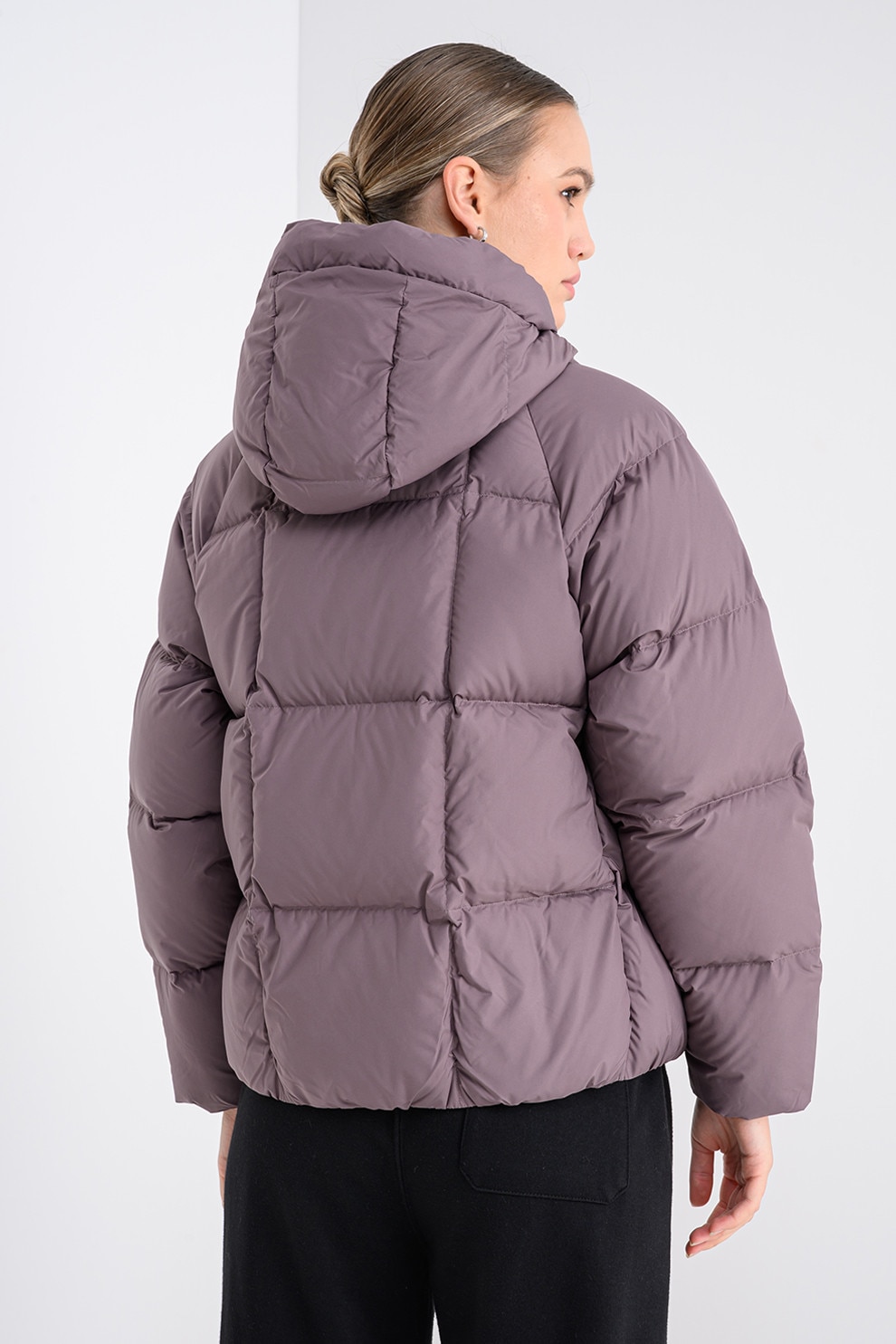 Puma, Geaca matlasata cu umplutura de puf si gluga - eMAG.ro