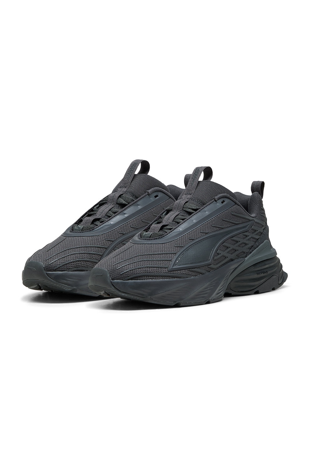 Puma, Pantofi sport Fade Nitro V1 de plasa cu garnituri contrastante ...