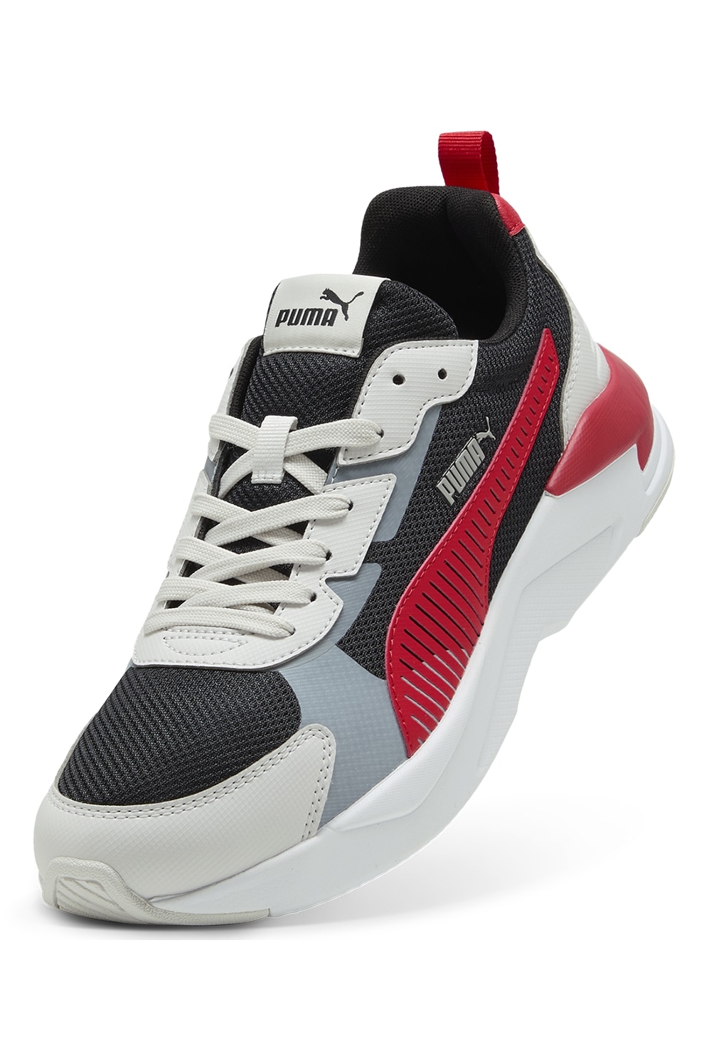 Puma, Pantofi sport X-Ray 3 de plasa cu garnituri de piele ecologica ...
