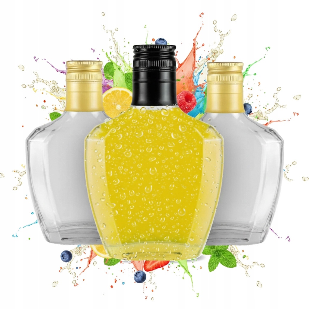 Set 50 sticle sticla Pasjo 200ml, 15x9,8x6,8cm, pentru vin si bauturi ...