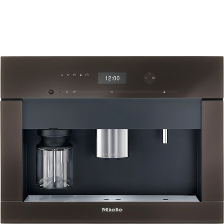 Espressor MIELE CVA 6401, Incorporabil, pe baza de cafea boabe, Maron ...