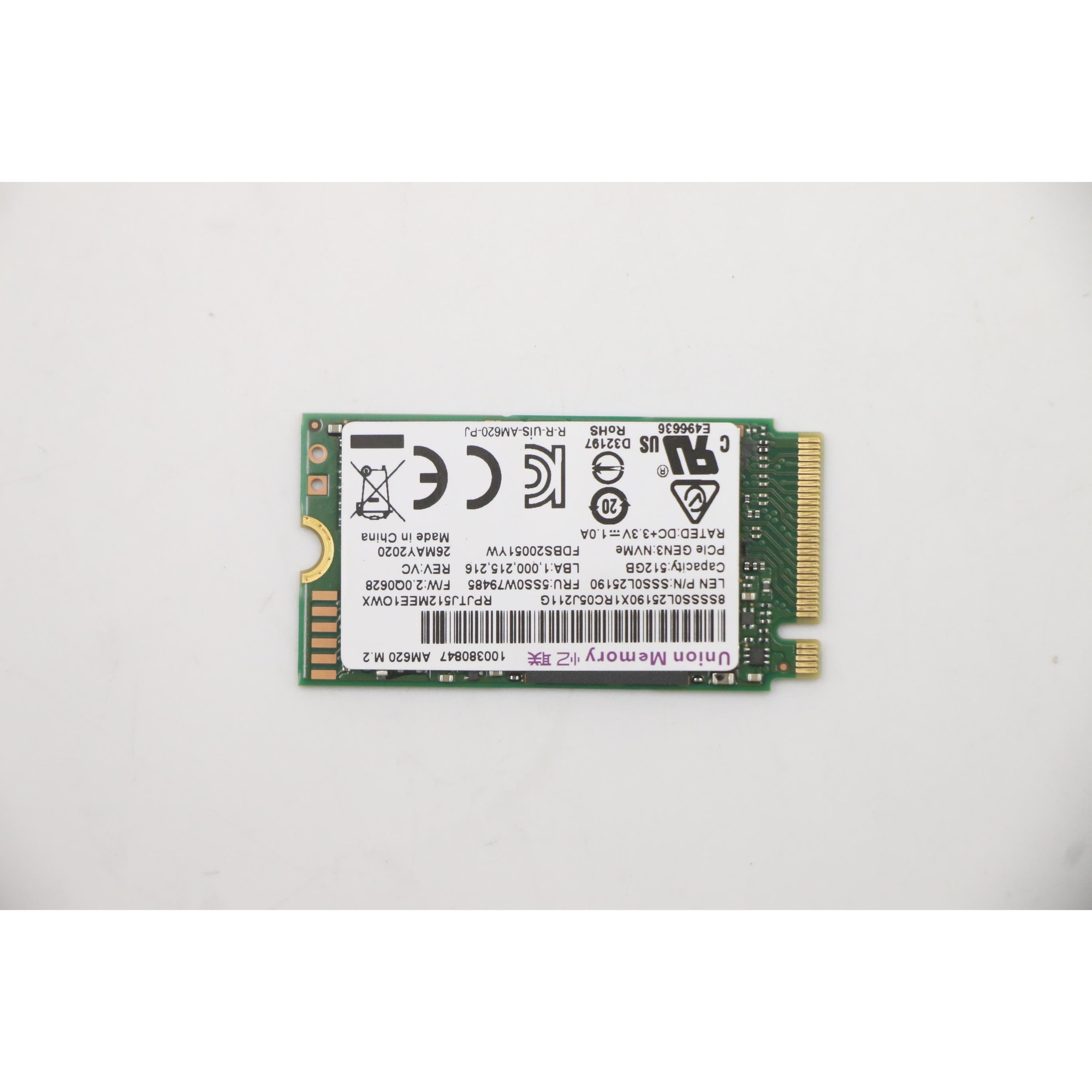 SSD Lenovo 512G M.2 2242 PCIe3x4 - eMAG.hu