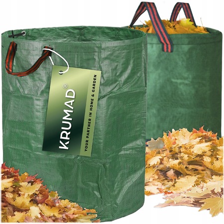 Cos de gradina, pliabil, rezistent, cu manere, 300 L - eMAG.ro
