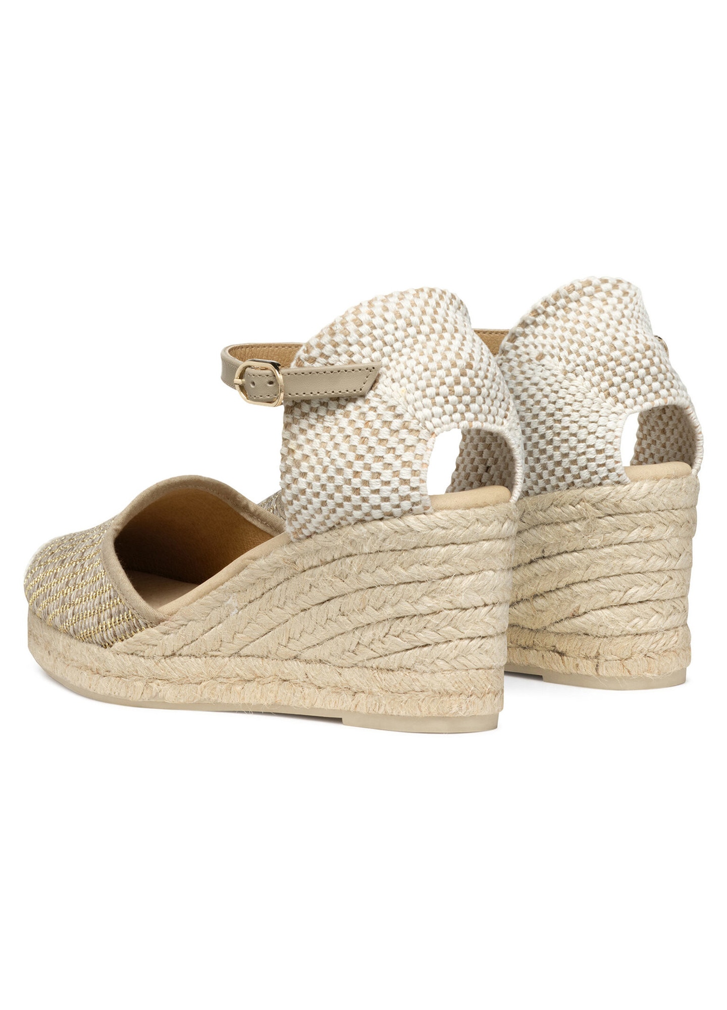 Espadrile dama Geox, D55NGE-01106, Textil, 41 EU, Bej - eMAG.ro