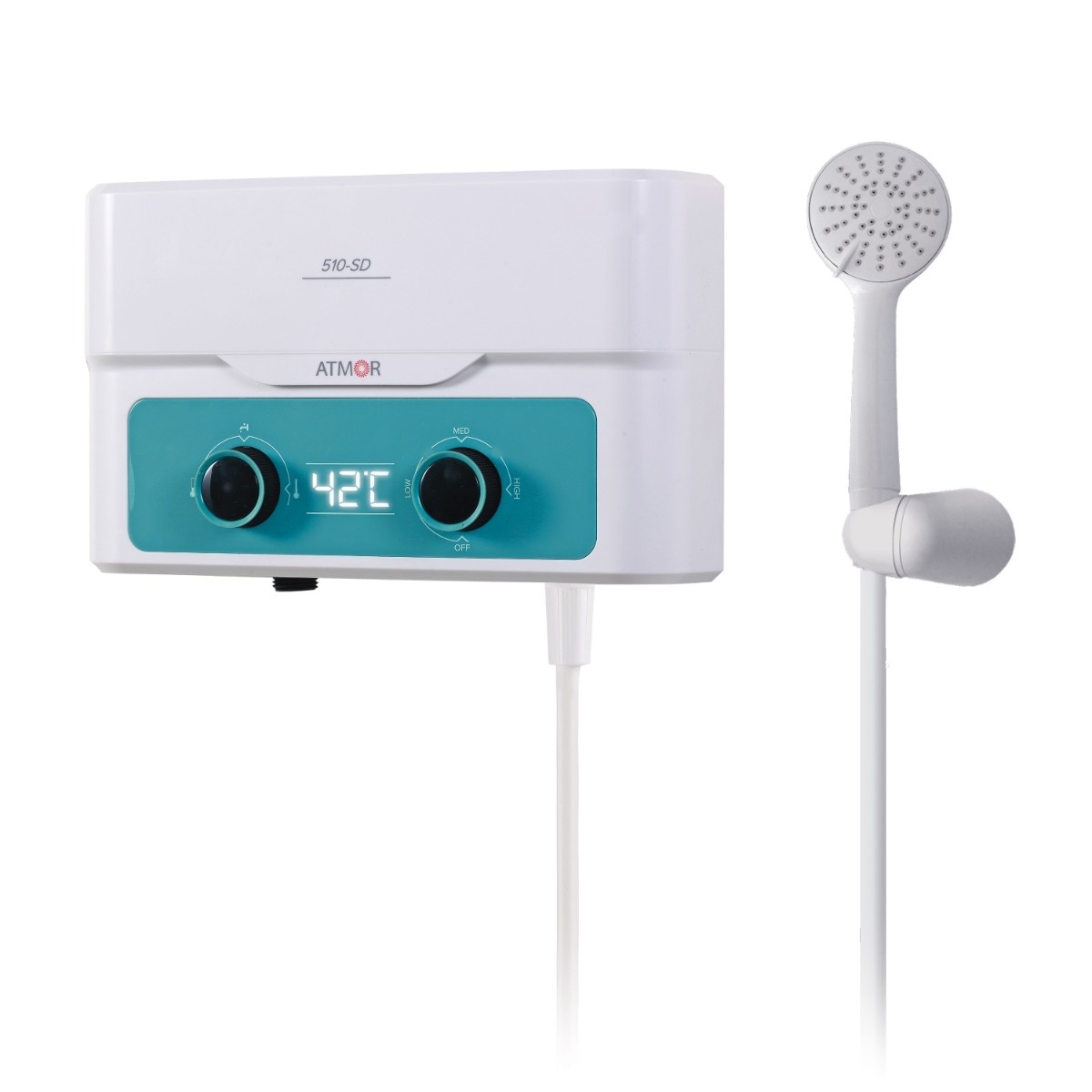 Incalzitor instant de apa Atmor Multi Digital, electric, pentru dus, 3 ...