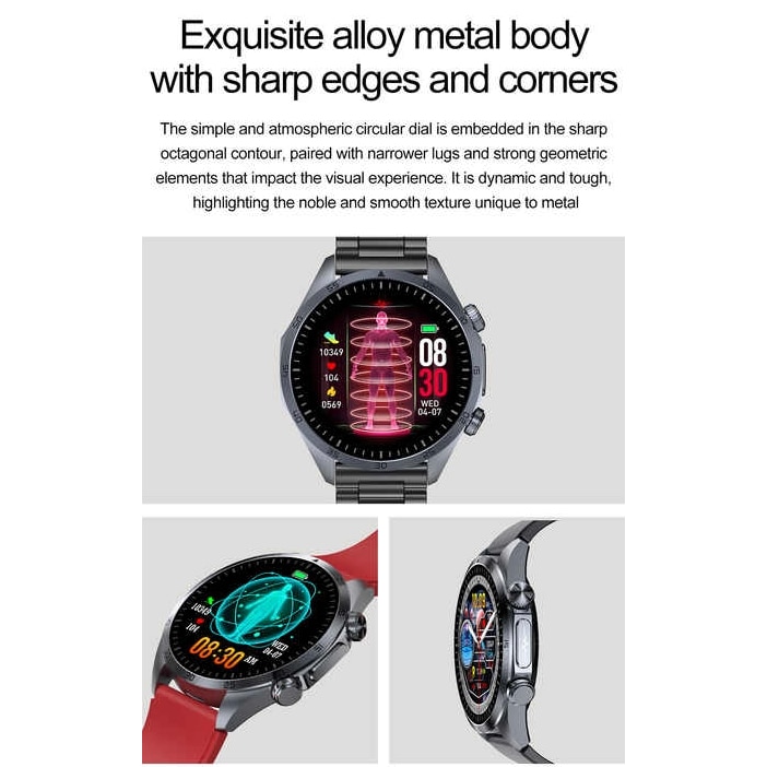 Okosóra, Valdus VE57 Pro, Amoled 466x466 vérnyomás, impulzusterápia ...