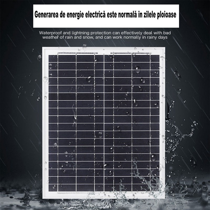 Panou solar 15W regulator de incarcare 5V - eMAG.ro
