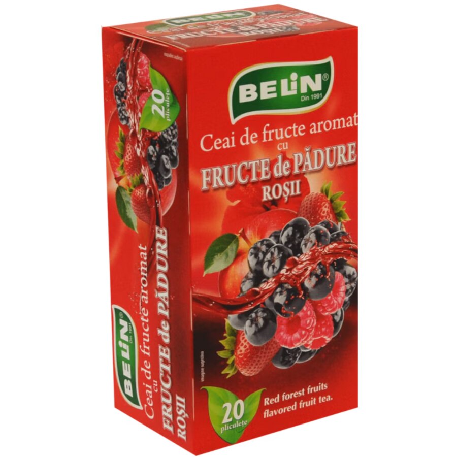 Ceai Belin fructe de padure rosii, 20 de pliculete - eMAG.ro