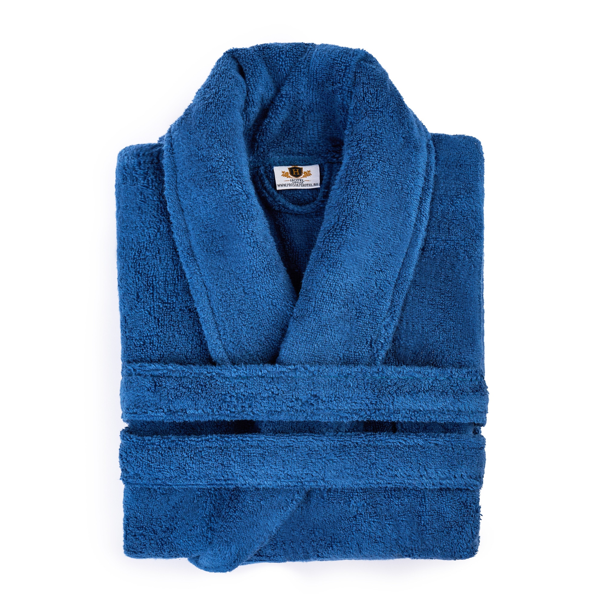 Halat de baie Hotel Supplier, unisex, fir zero twist, 400 g/mp, marime L/XL, 100% bumbac, frotir ...