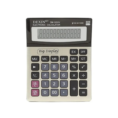 Calculator Electronic de Birou Dexin, Display Mare 12 Cifre, Alimentare ...