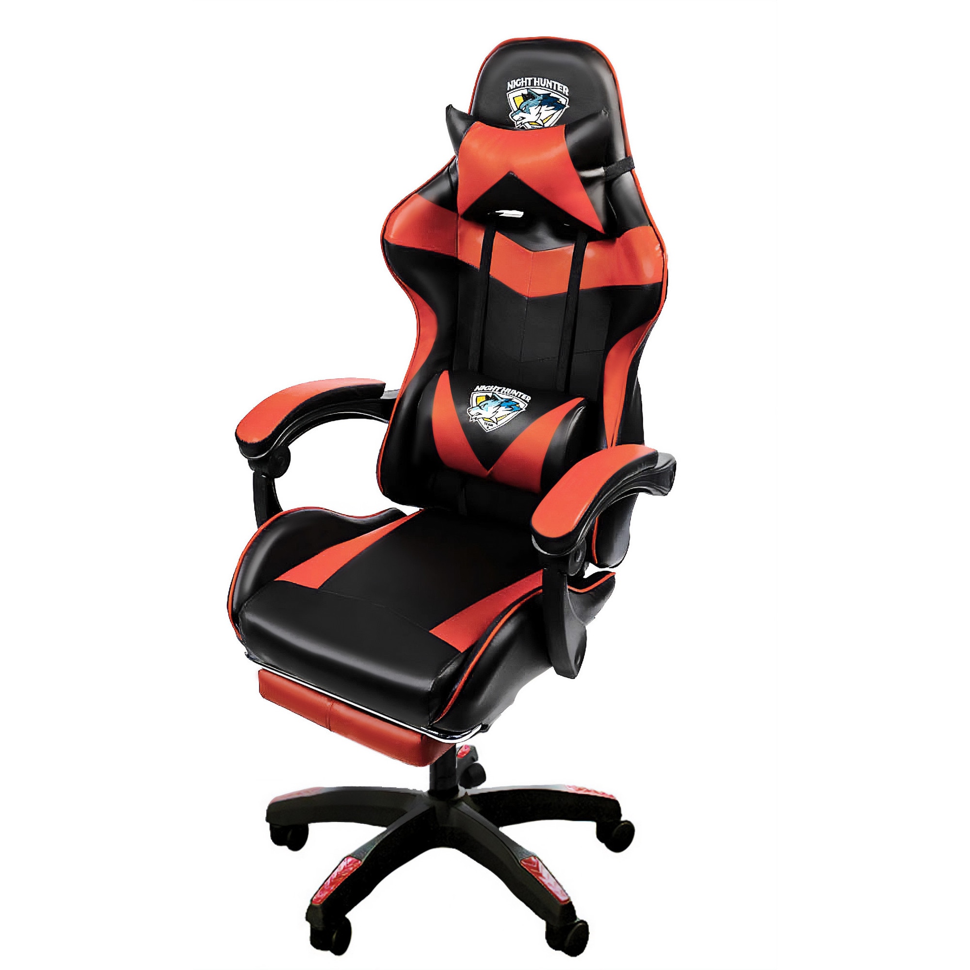 Scaun de gaming cu masaj la spate, rotativ, pentru computer, pentru ...