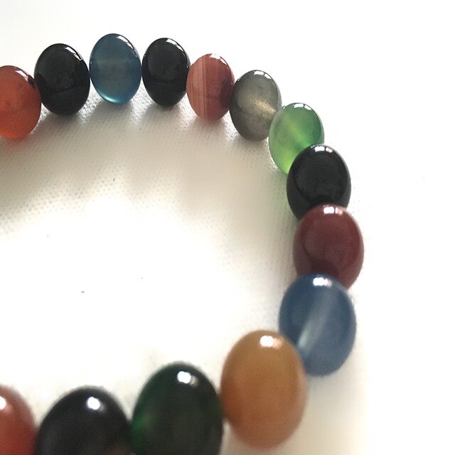 Bratara Agate Multicolore - eMAG.ro