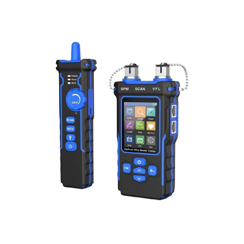 Tester cabluri rețea Lanview RJ45, masurător fibră optică, LVN-127694 ...
