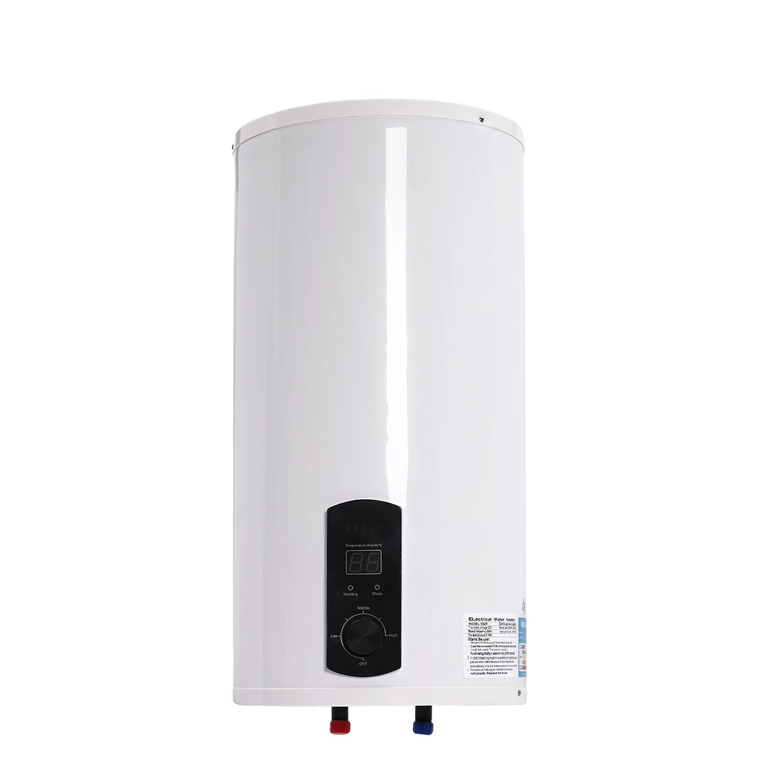 Boiler, 50L, design compact, din inox, montare verticala - eMAG.ro
