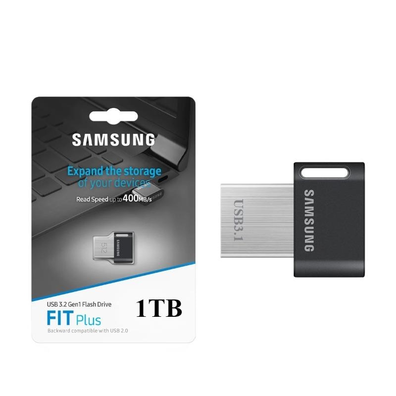 Stick USB 1TB 3.1 Samsung Mini metalic negru 28.5x15x5mm - eMAG.ro