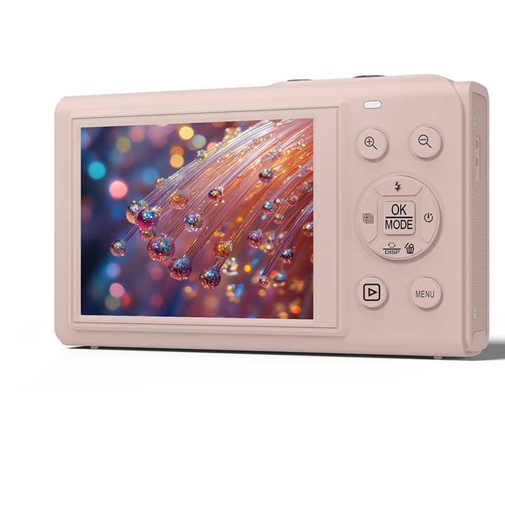 Aparat foto digital compact, ORBER, 5K, camere duale fata si spate ...