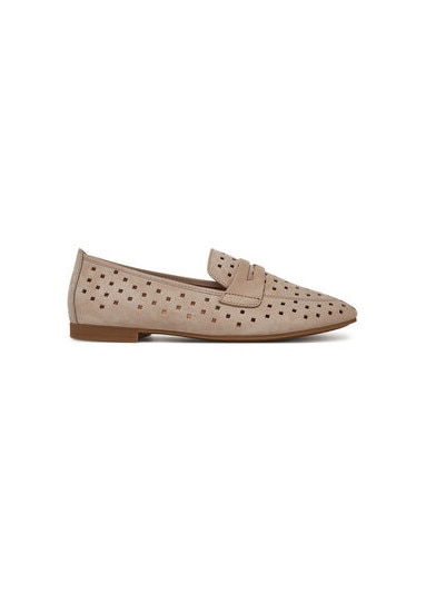 Mocasini dama Gabor, 65.219.12, Piele naturala, 40 EU, Bej - eMAG.ro
